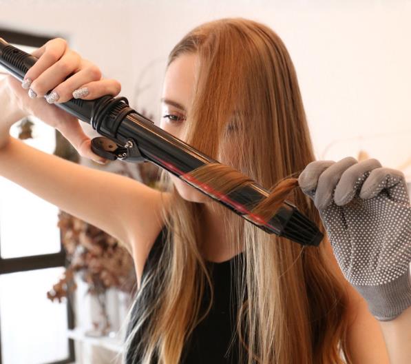 25mm 28mm 32mm Big Wave Electric Hair Curler 100 240V Women Hair