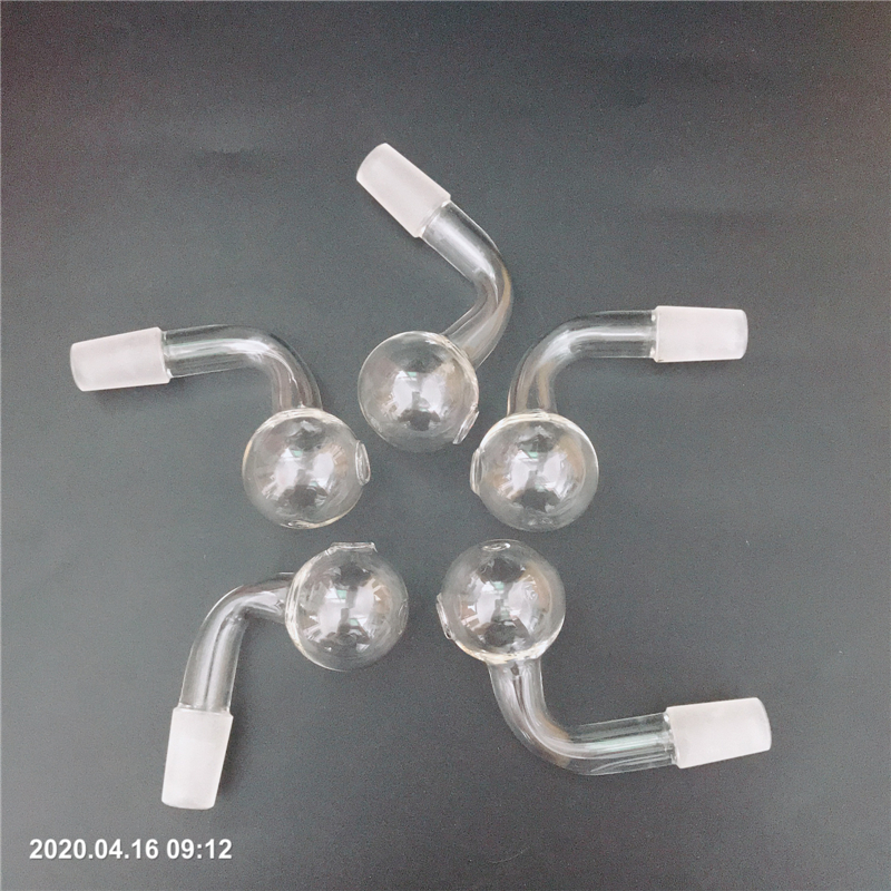 Buy Dropship Products Of Glass Oil Burner Pipes Pyrex 90 Degree 14mm Male Joint Smoking
